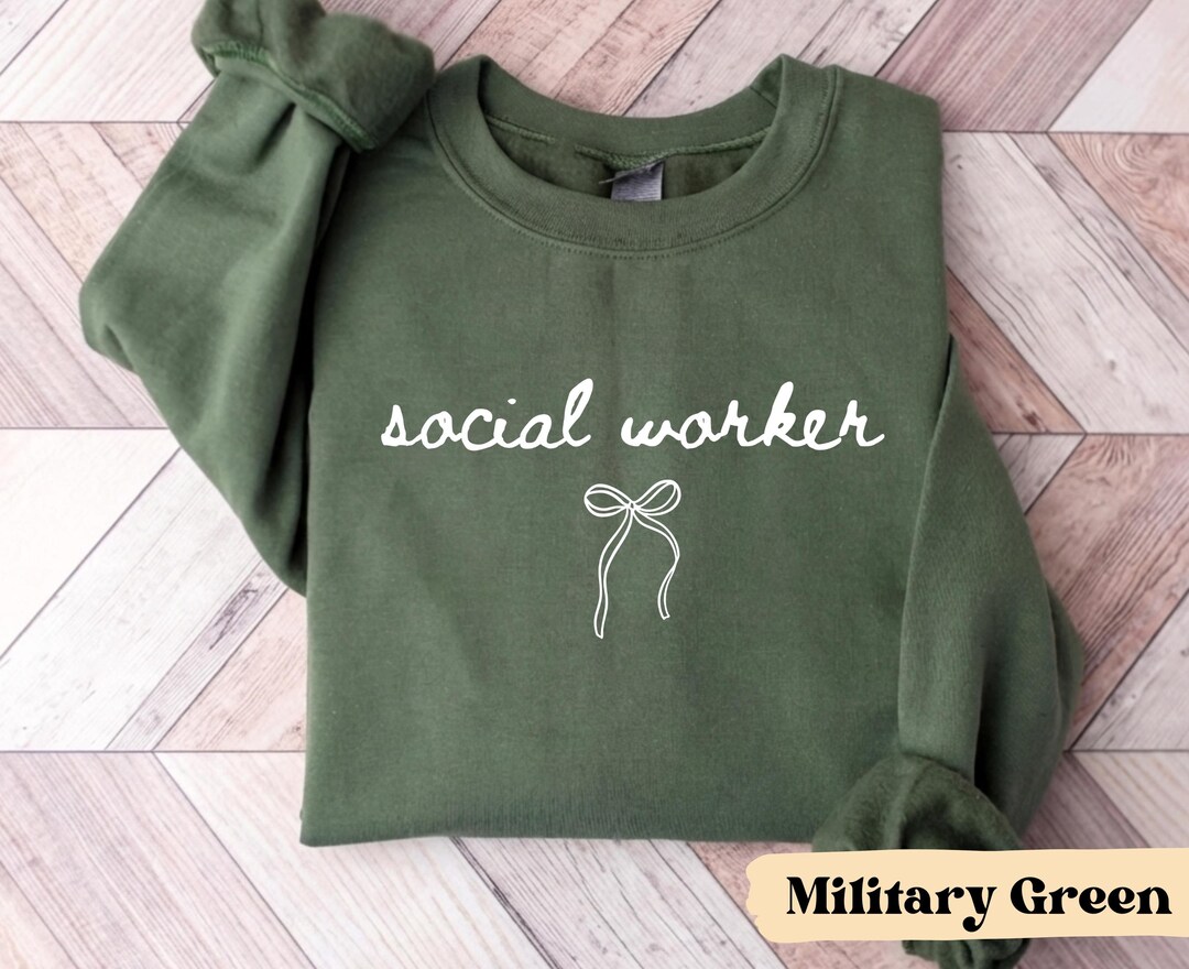 Social Worker Sweater, Social Worker Shirt, New Social Worker Gift ...