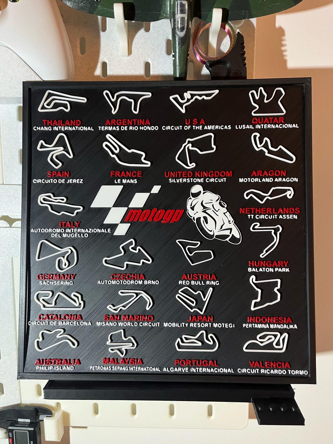 Motogp Wall Art Circuit Map | Track Layouts | Motorcycle Racing Home ...