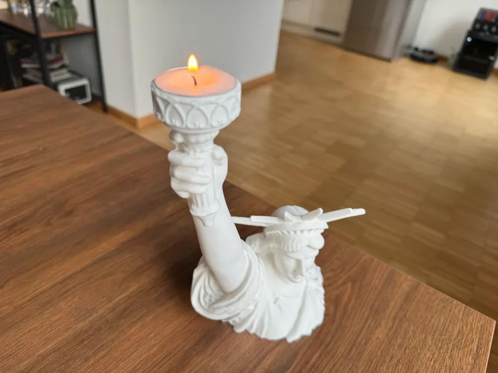 Decor Statue of Liberty Candle Holder - 3D Printed Decorative Piece for ...