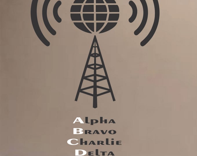 Ham Radio Phonetic Alphabet - Etsy