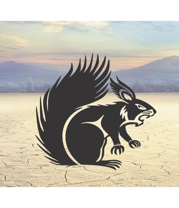 Angry Squirrel Vector