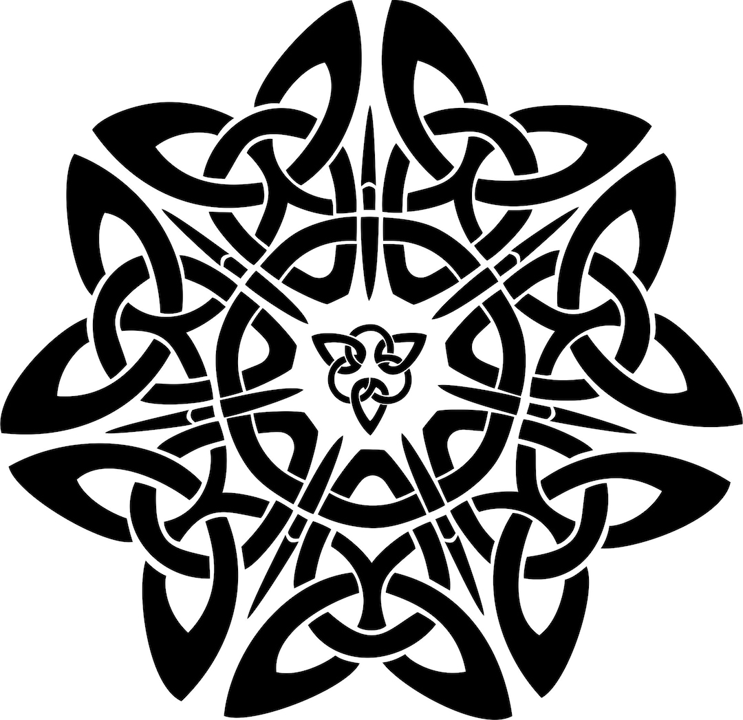 Celtic Protection Symbol Gaelic Protection Symbol Cricut SVG File ...