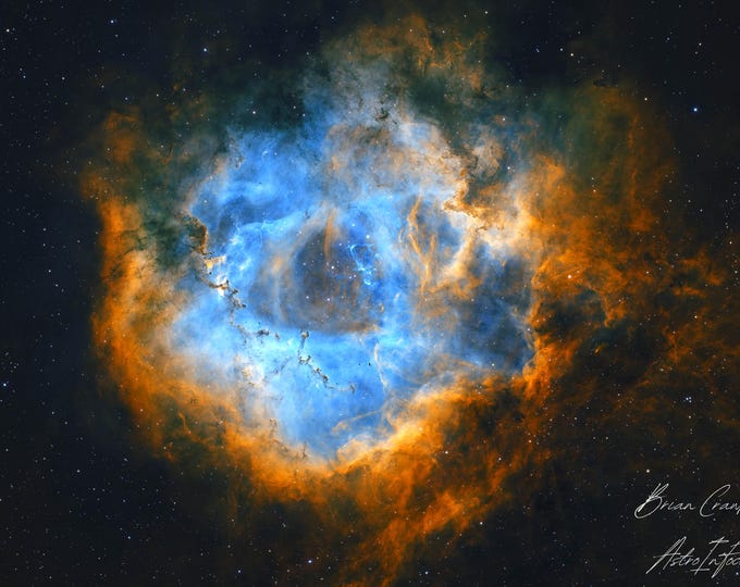 Rosette Nebula Astrophotography Fine Art Print, Original, Stars, Galaxy ...