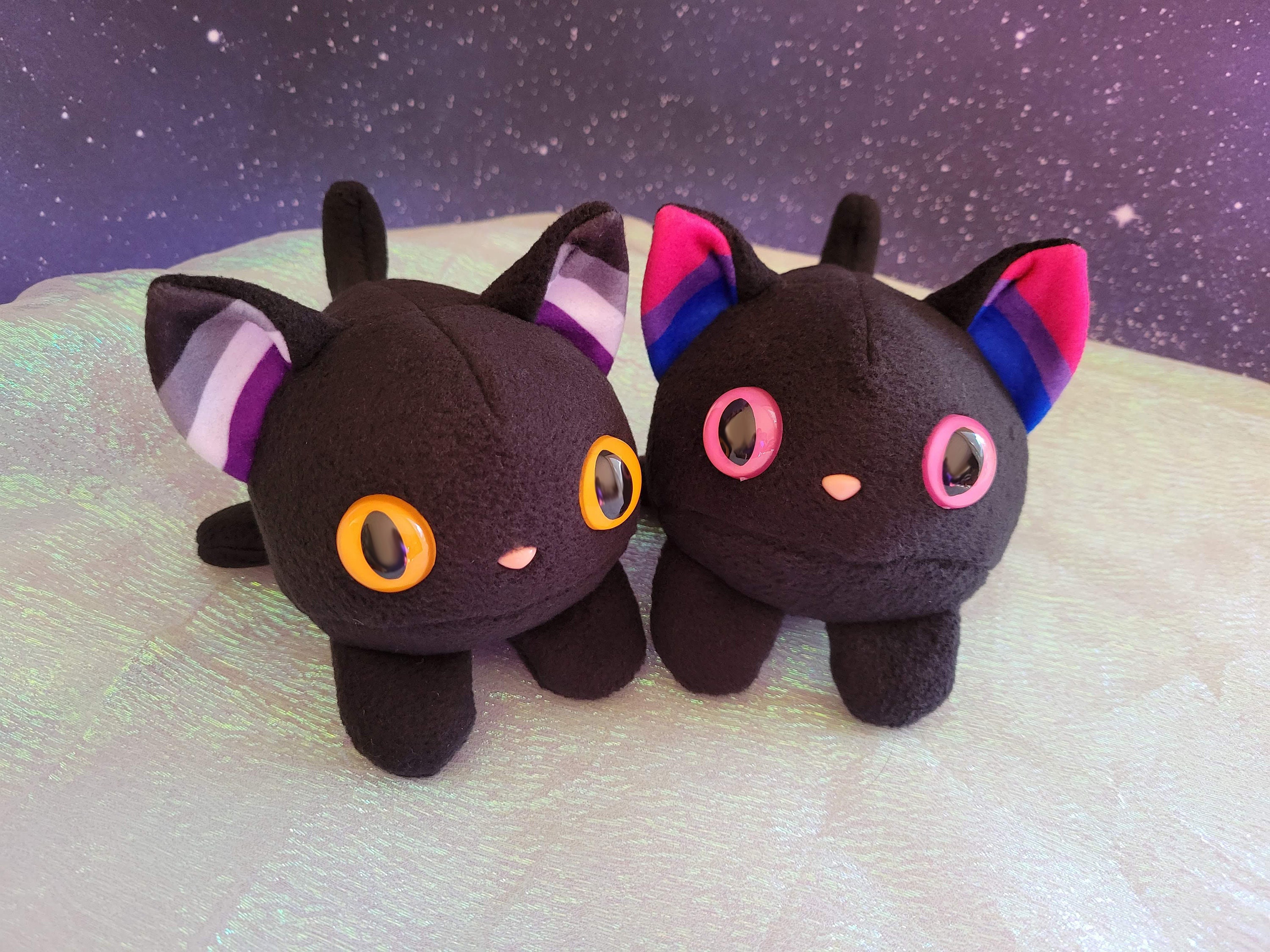 Pride Kitten Plush Toy - More Flags in Listing - Etsy