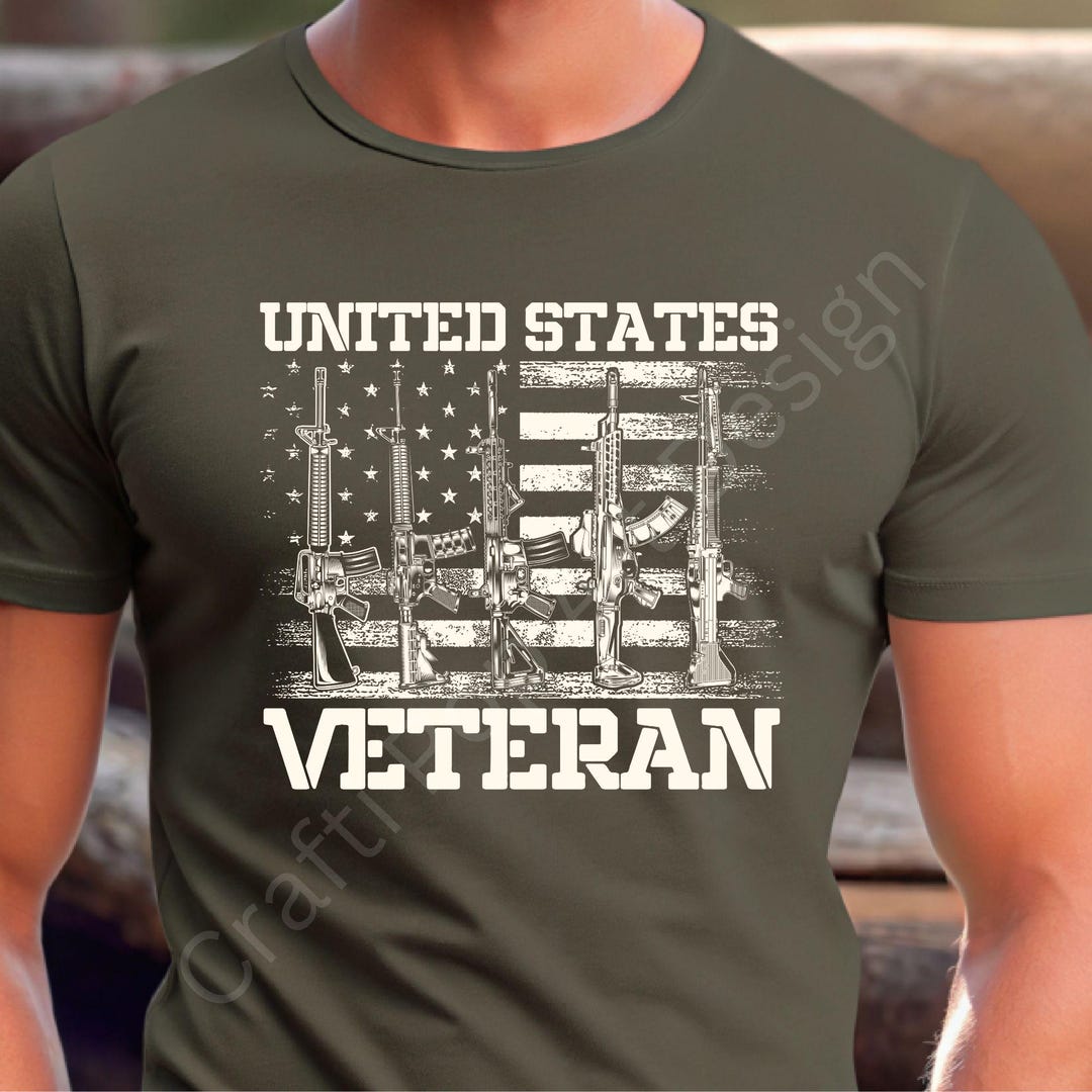 US Veteran DTF, Military Veteran T-shirt Design Veteran Tee Armed ...