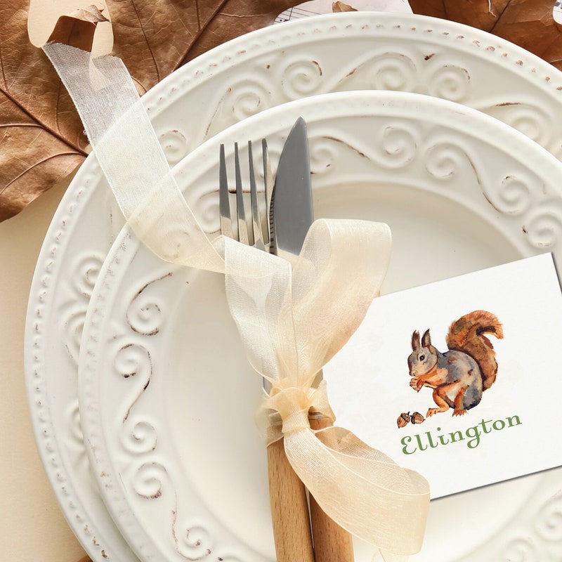 Thanksgiving Place Cards - Etsy