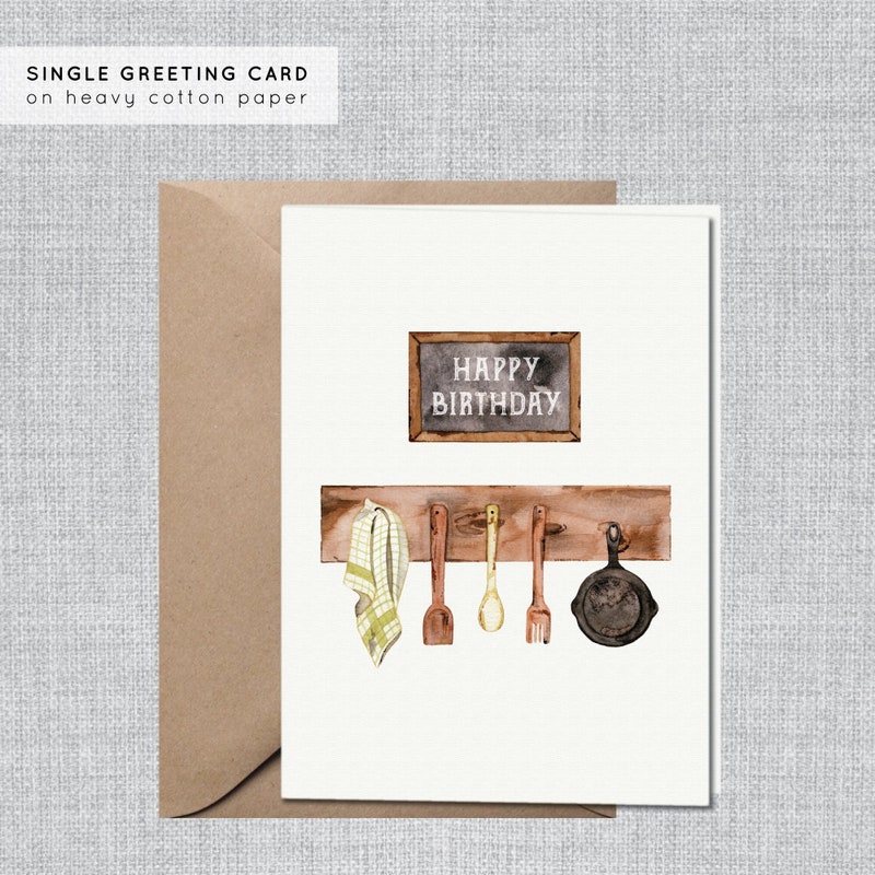 Rustic Birthday Card - Etsy