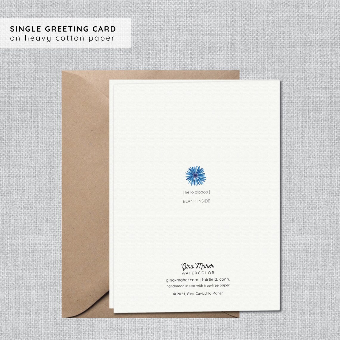 Thinking of You Card Llama | Alpaca Card | Missing You Farm Animal Card ...