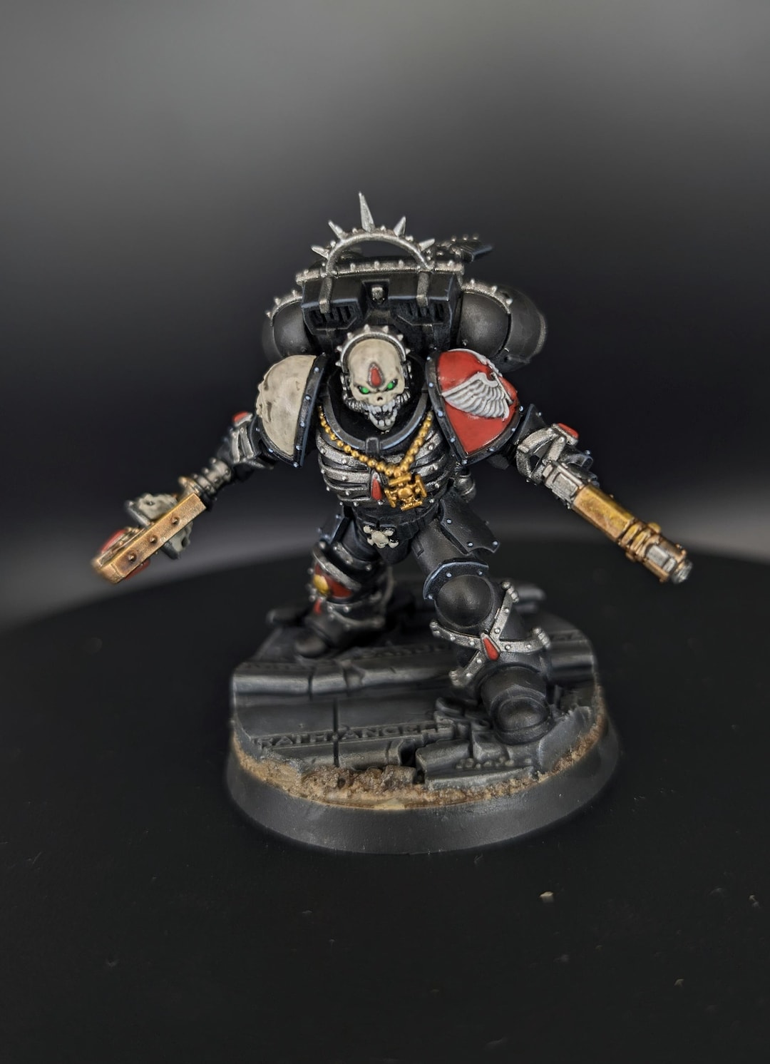Lemartes Death Company Chaplain Fully Painted. Blood Angels ...