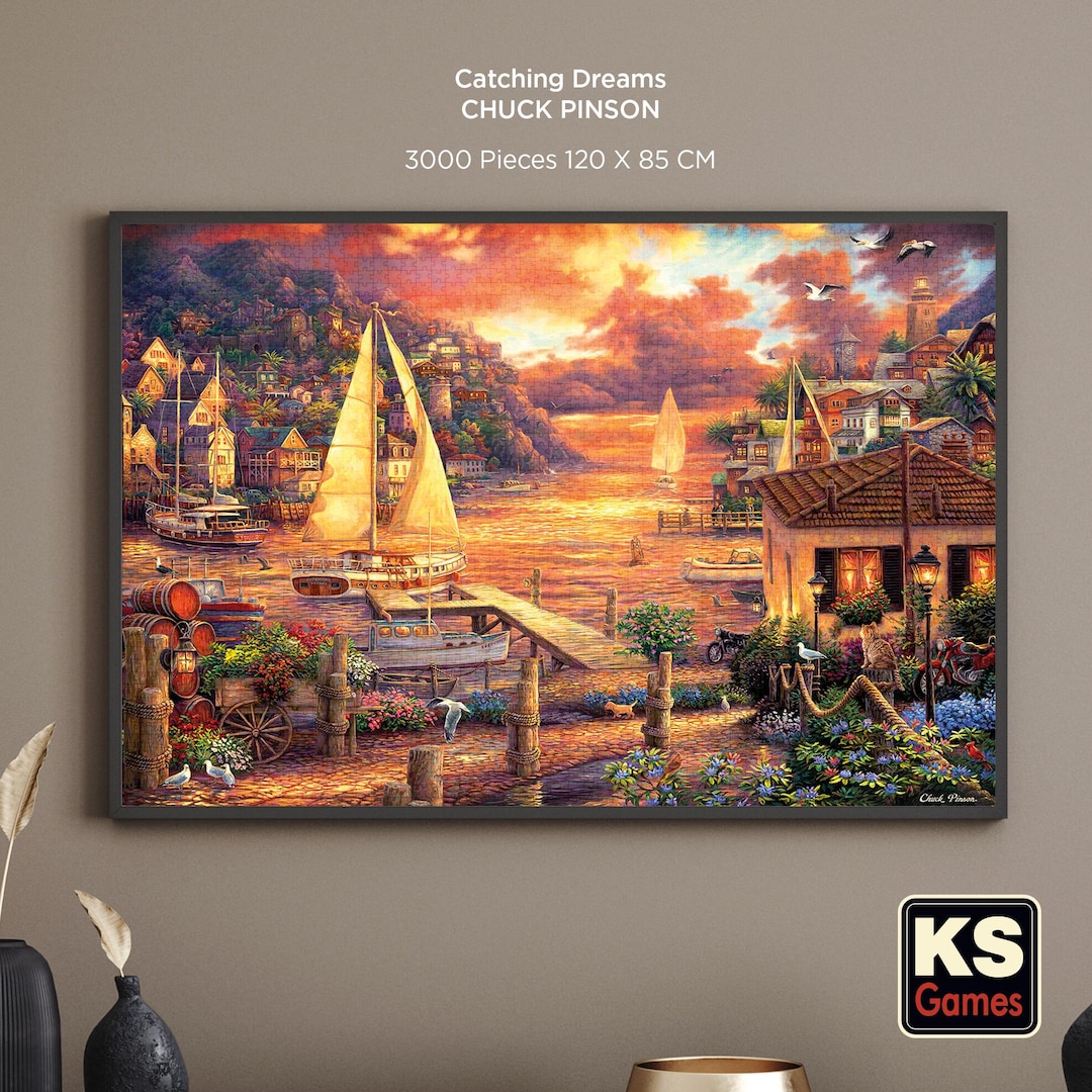 Catching Dreams Puzzle 3000 Pieces | Premium Quality Jigsaw Puzzle for ...
