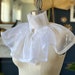 Silk Organza Detachable Cape Collar/high Collar/ruffle Collar/neck ...
