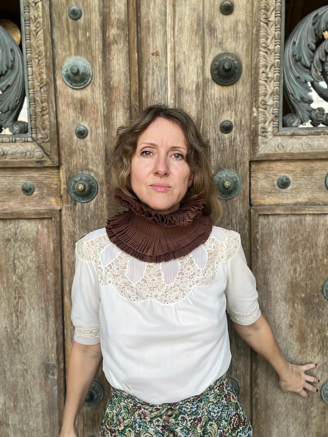 Neck Ruff/ More Colors/pleated Collar/designer Ruffle/ruffle/ruffle ...