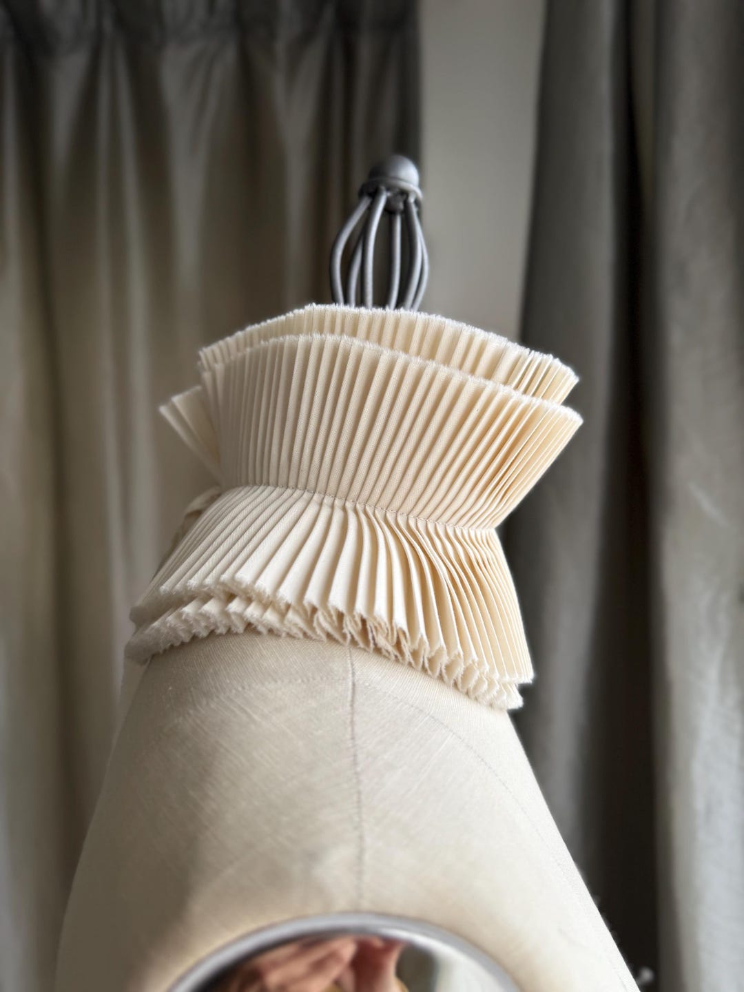 Elizabethan Inspired Collar/detachable Ruffled Collar/ Victorian Collar ...