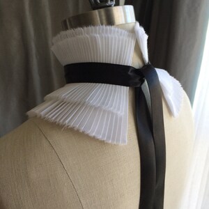 Couture Choker Ruff/ruffle Choker/choker/fashion Choker/collar - Etsy