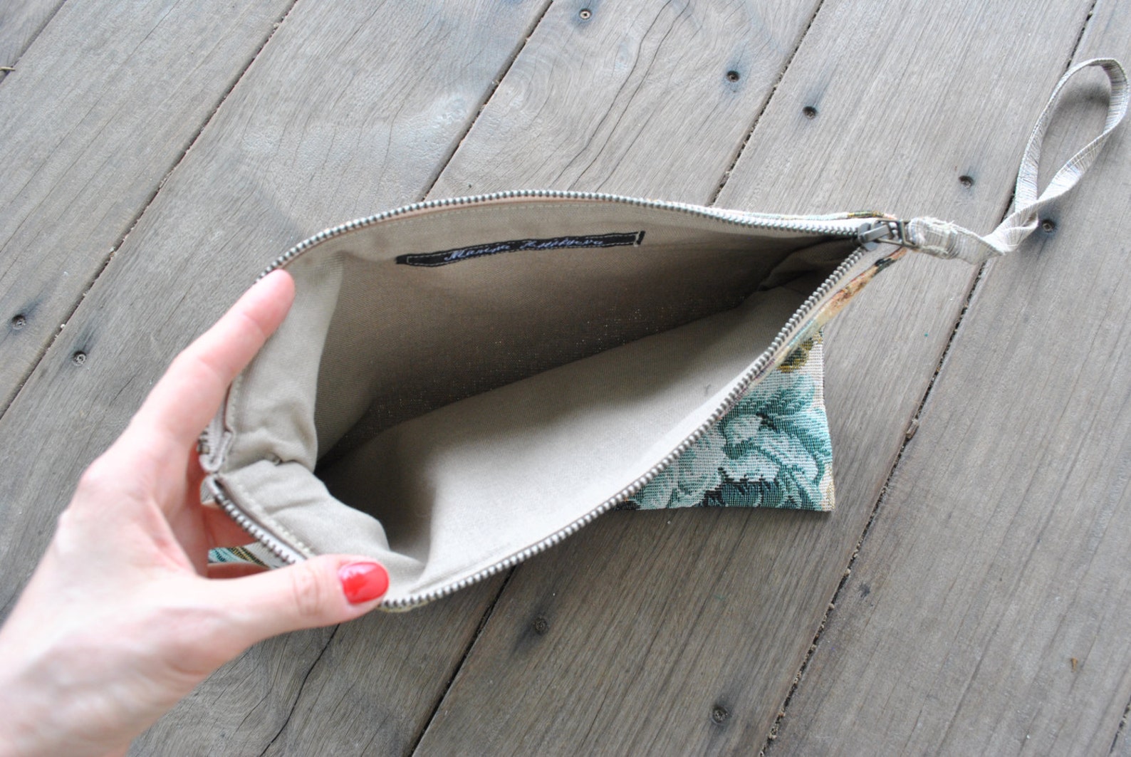 Clutch "june"/ Floral Summer Clutch/ Summer Florals/ Hand Made Clutch ...