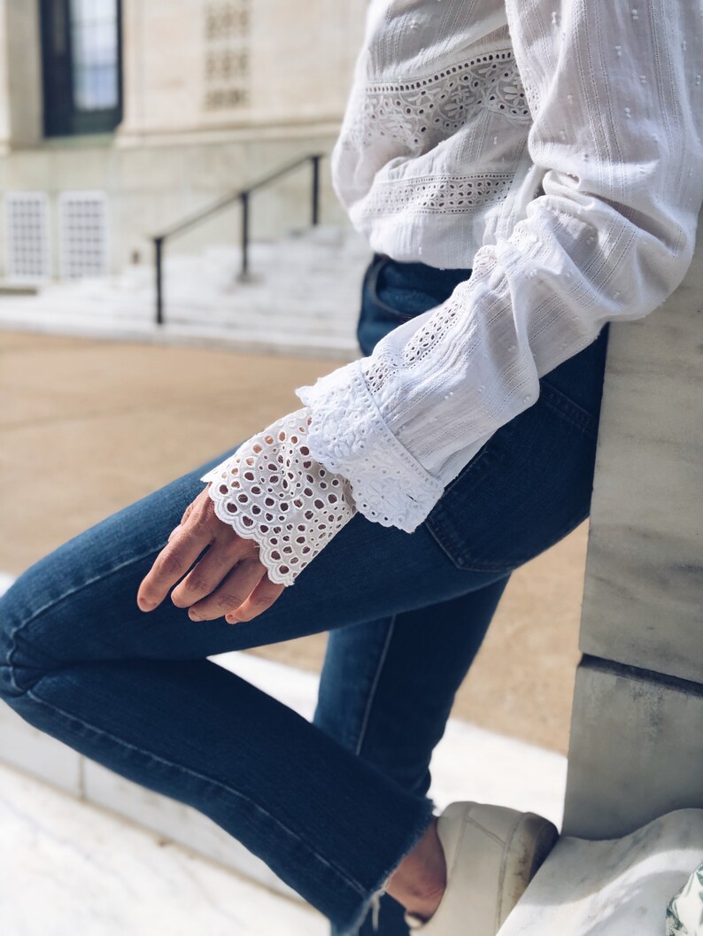 Embroidered Cuffs/detachable Cuffs/sleeve Detail/ Sleeve - Etsy