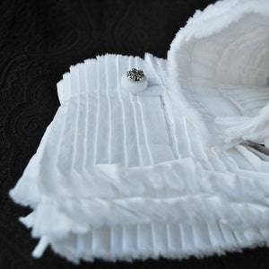 Beige Ruffled Cuffs/detachable Pleated Cuffs/detachable Cuffs/wrist ...