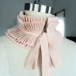RUFFLE COLLAR/VICTORIAN Collar/more Colors/detachable Ruffle Collar ...