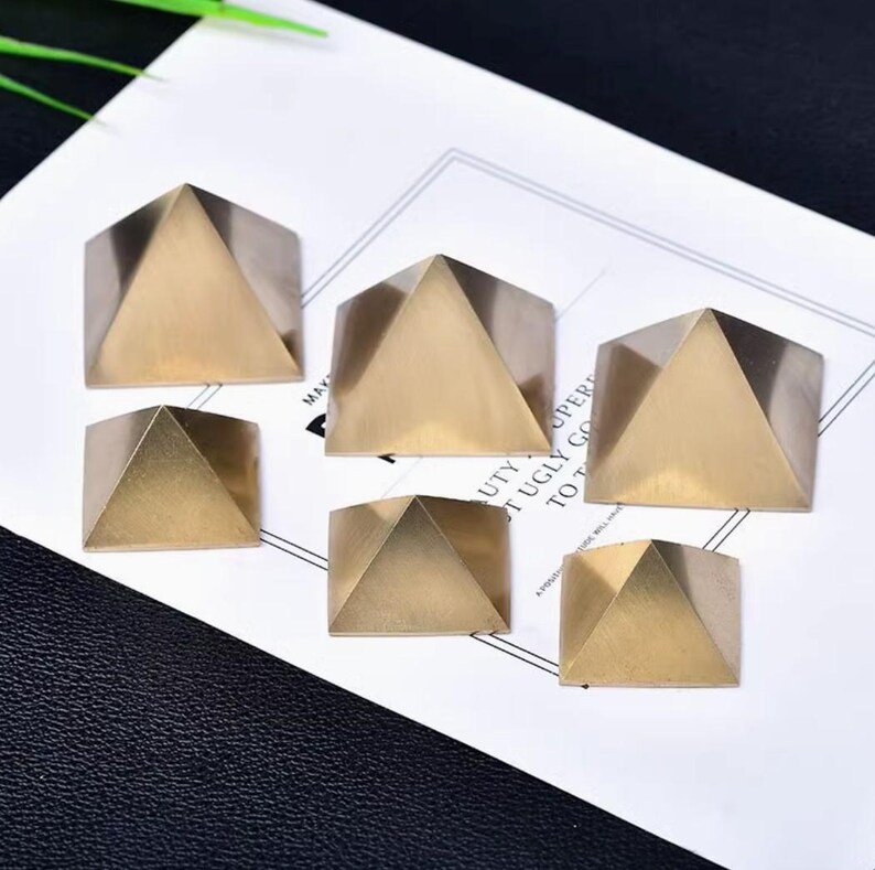 Solid Copper Pyramid Purifies Energy and Brings You Good Luck ...
