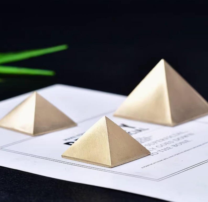 Solid Copper Pyramid Purifies Energy and Brings You Good Luck ...