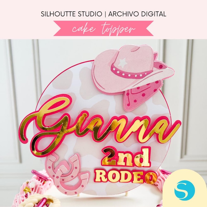 Topper vaquero - Etsy México