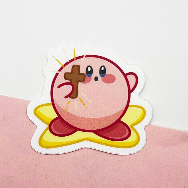 Christian Kirbo | Kirby Matte Vinyl Sticker (terminal Montage Reference ...
