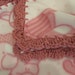 Baby Blanket With Crochet Pink Shell Ruffle Girl Pink - Etsy
