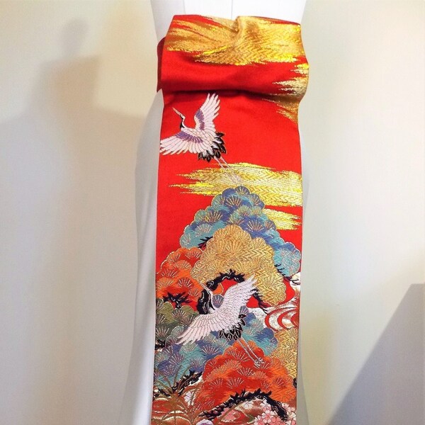 Silk Obi Belt - Etsy
