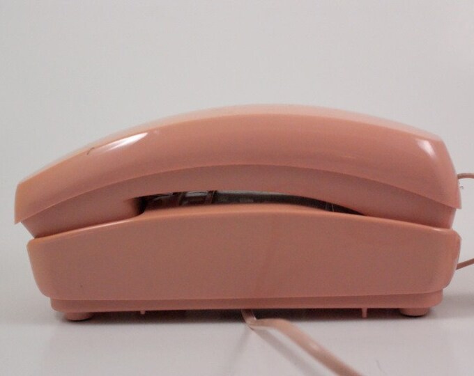 Vintage Pink Trimline Phone - Etsy