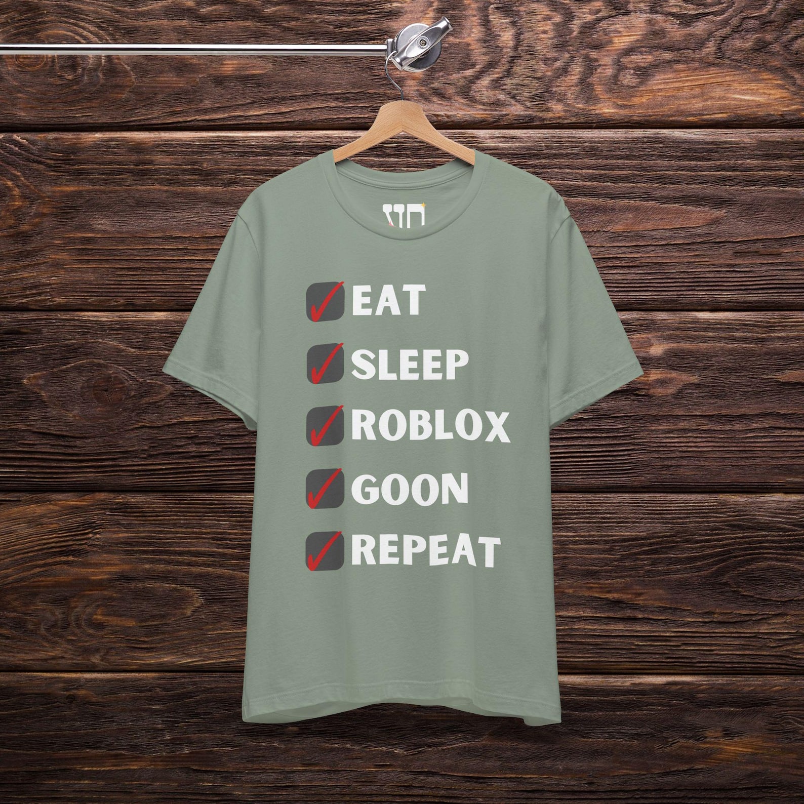 Roblox Gamer Gooner Unisex Jersey Short Sleeve Tee - Eat Sleep Goon ...