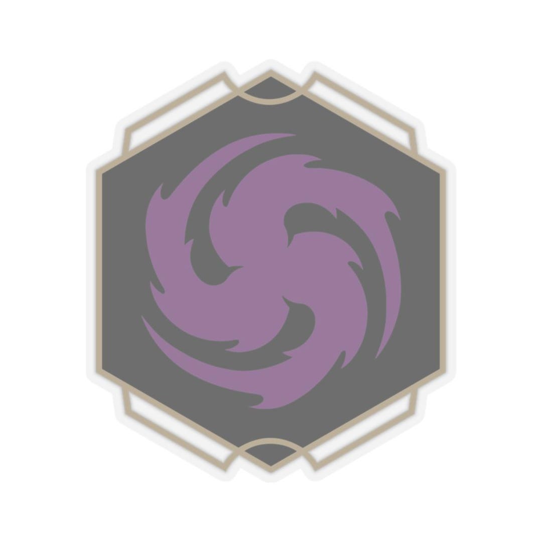 Amethyst Colored Kiss-cut Stickers From Lorcana - Etsy