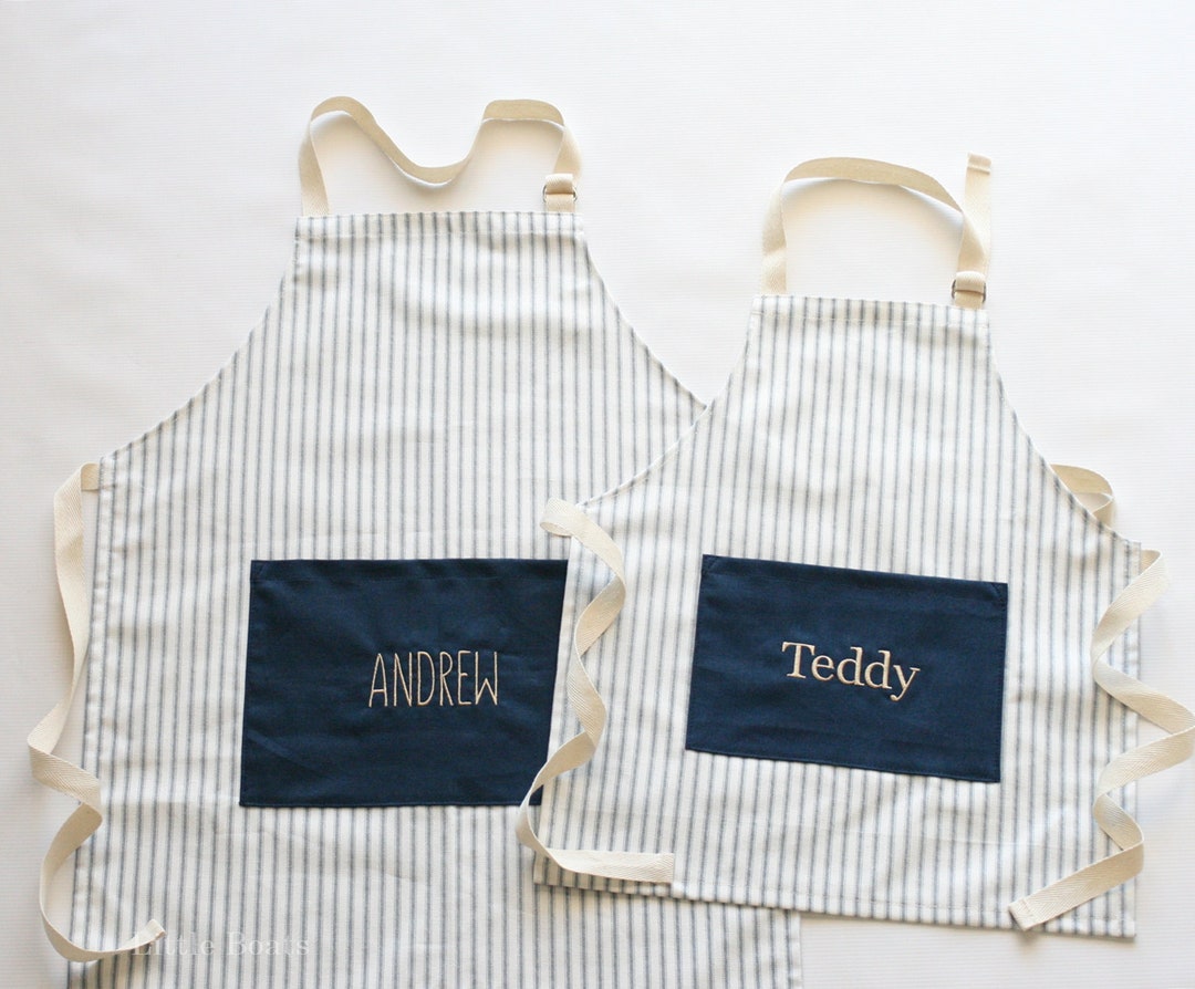 Personalized Matching Aprons, Kitchen Aprons Adult and Kids, Mommy ...