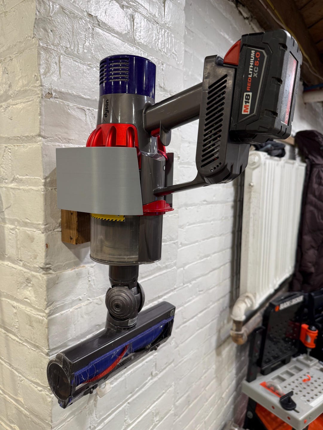 Dyson Wall Mount V9 V10 V11, 3D Printed Cordless Vacuum Storage ...