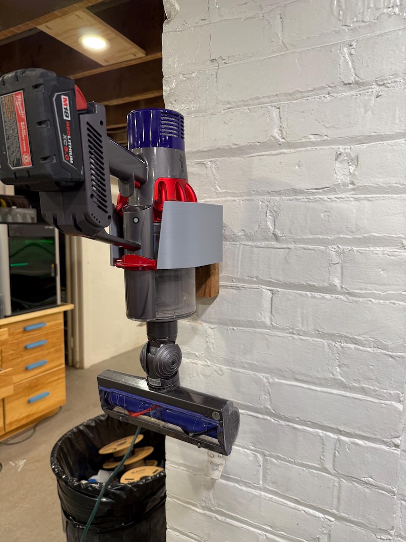 Dyson Wall Mount V9 V10 V11, 3D Printed Cordless Vacuum Storage ...