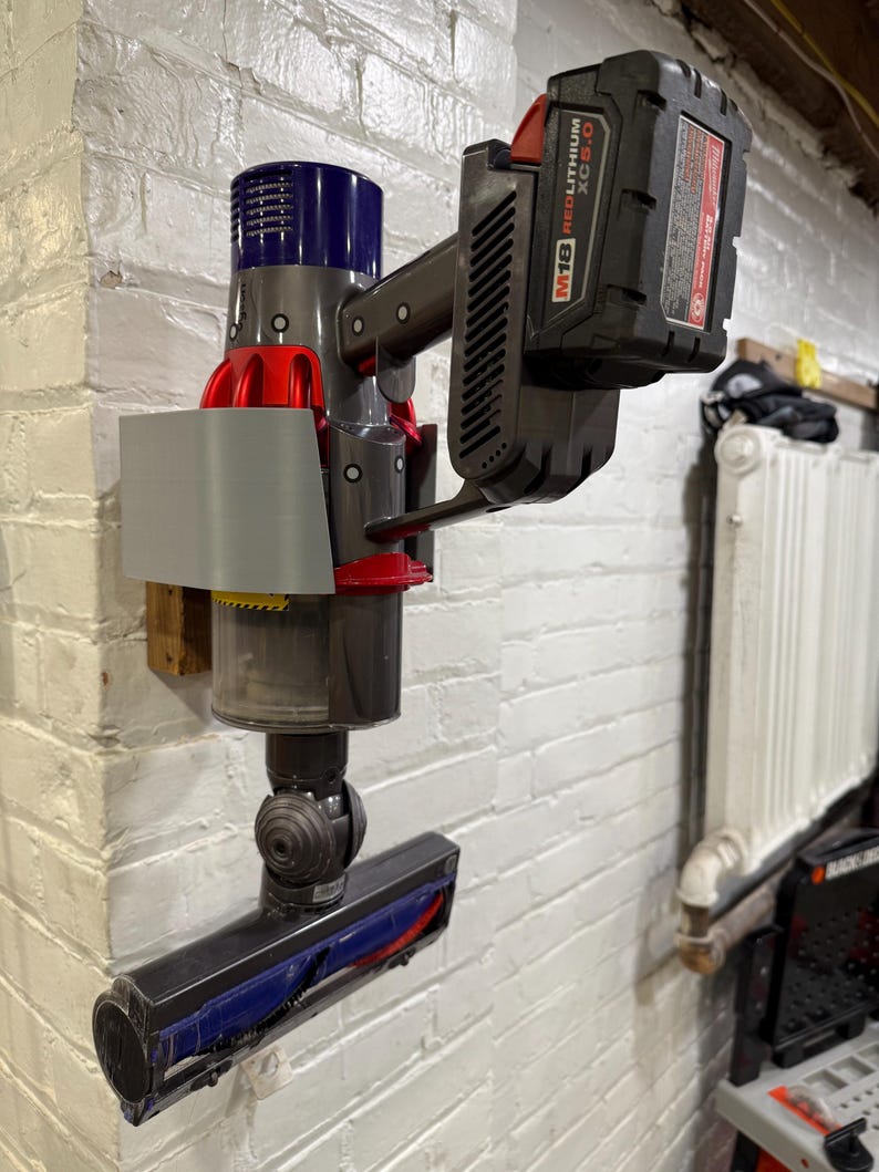 Dyson Wall Mount V9 V10 V11, 3D Printed Cordless Vacuum Storage ...