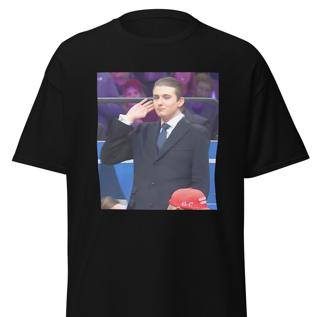 Barron Trump T-shirt | Donald Trump Elon Musk | USA 2025 Joe Rogan - Etsy