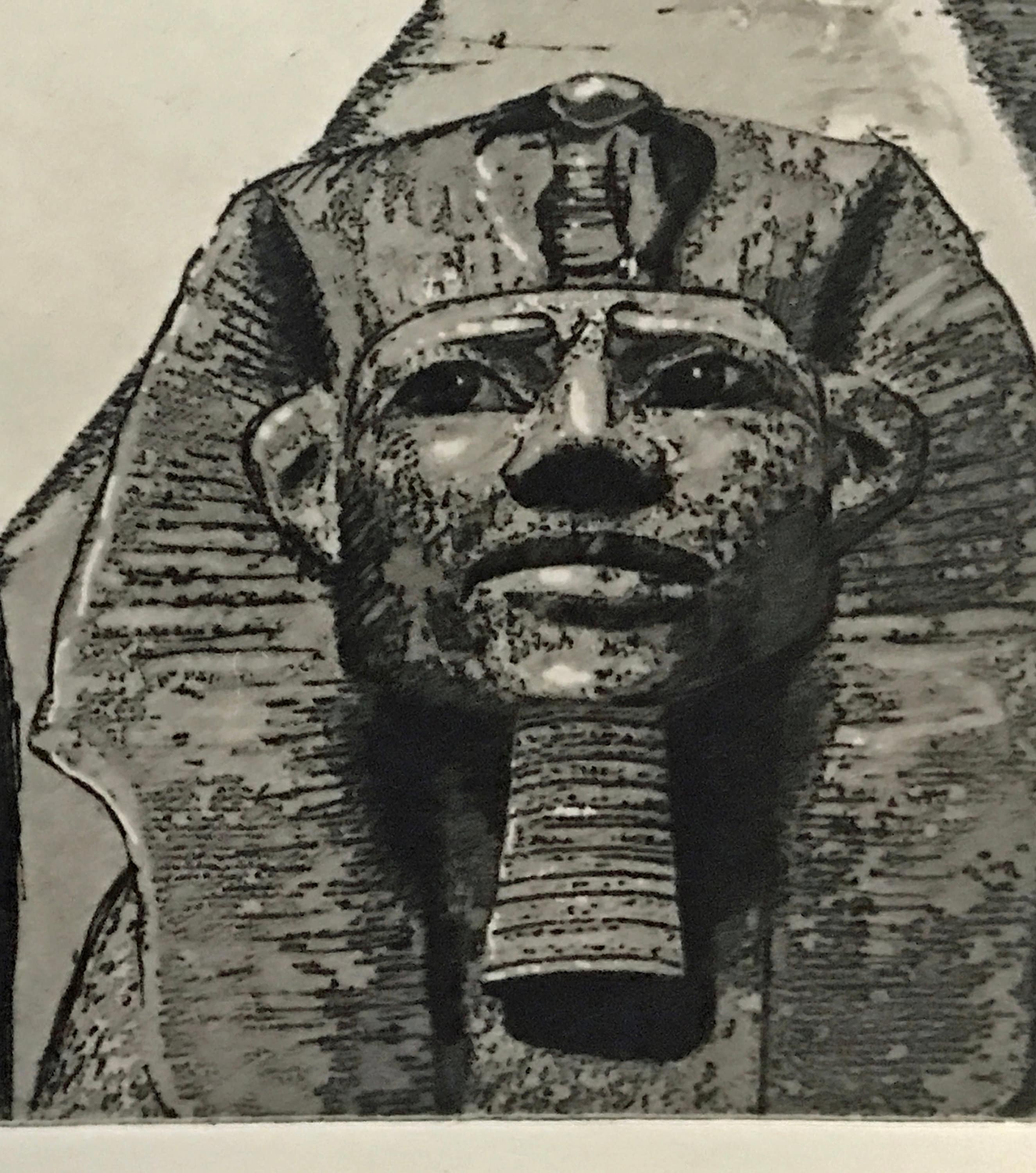 Wall Art, Raven Artwork, Egypt, Raven, Crow, Feathers, Pyramids, Sphinx ...