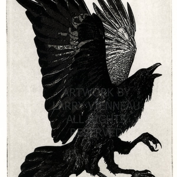 Three Crows - Etsy