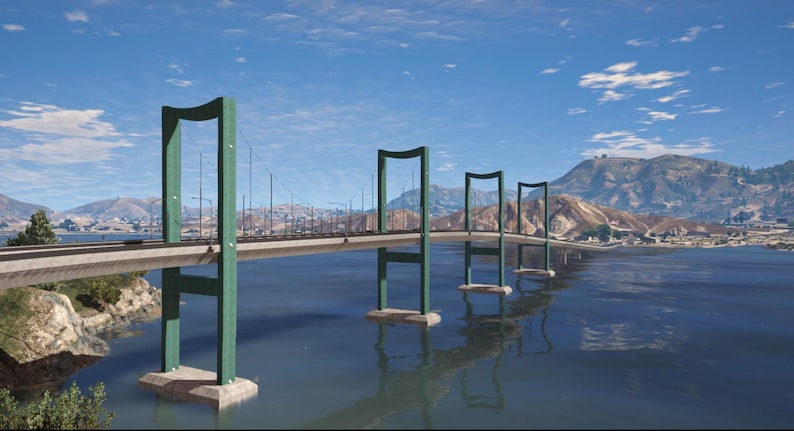 Bridge Sandy to Paleto | MLO / MAP | Fivem GTAV | Optimized | Drag and ...
