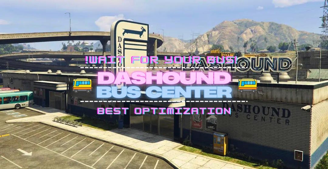 Bus Dashound Ticket Hall for GTA 5 Fivem - Etsy