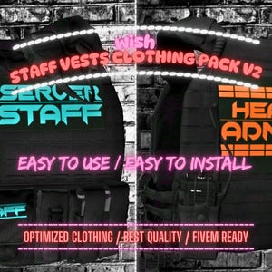 Fivem Staff Clothing - Etsy