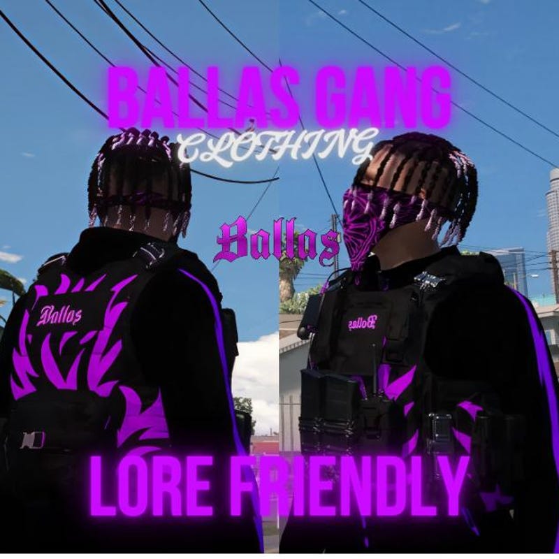 Fivem Clothing Gang Pack - Etsy