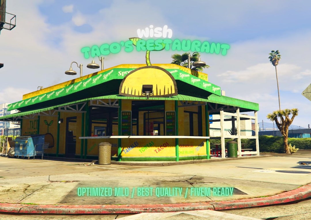 Taco Restaurant | MLO/MAP | Fivem GTAV | Optimized | Drag and Drop ...