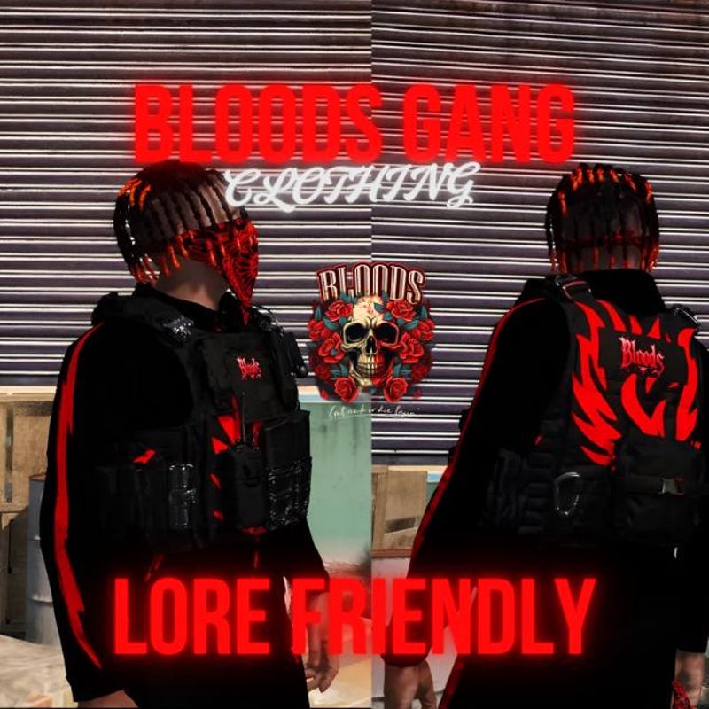 Fivem Clothing Gang Pack - Etsy