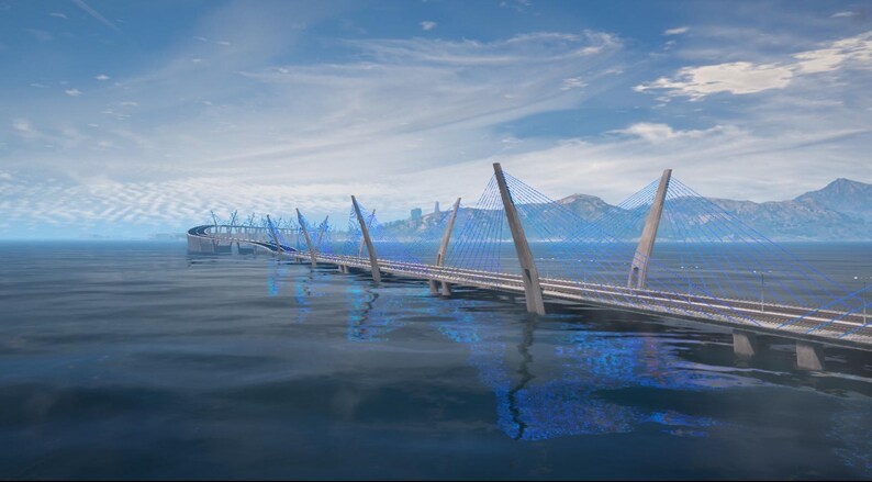 Key Bridge V2 | MLO/MAP | Fivem GTAV | Optimized | Drag and Drop Files ...