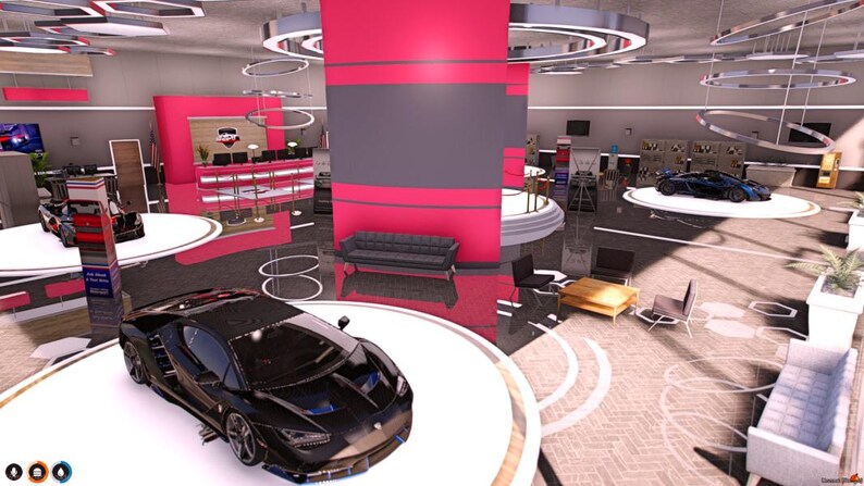 Luxury Car Dealer | MLO/MAP | Fivem GTAV | Optimized | Drag and Drop ...