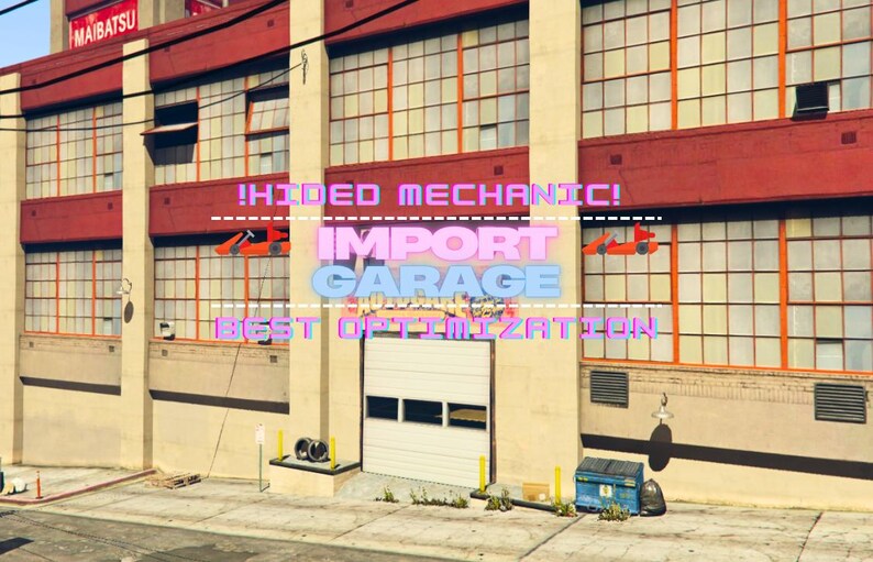 Import Garage Map for GTA 5 Fivem - Etsy Australia