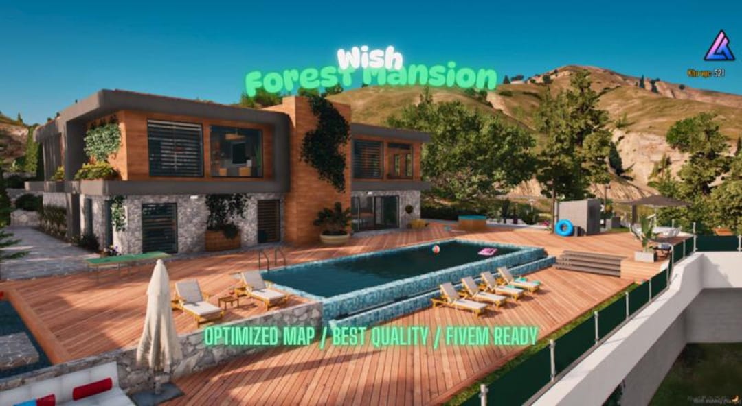 Forest Mansion | MLO / MAP | Fivem GTAV | Optimized | Drag and Drop ...