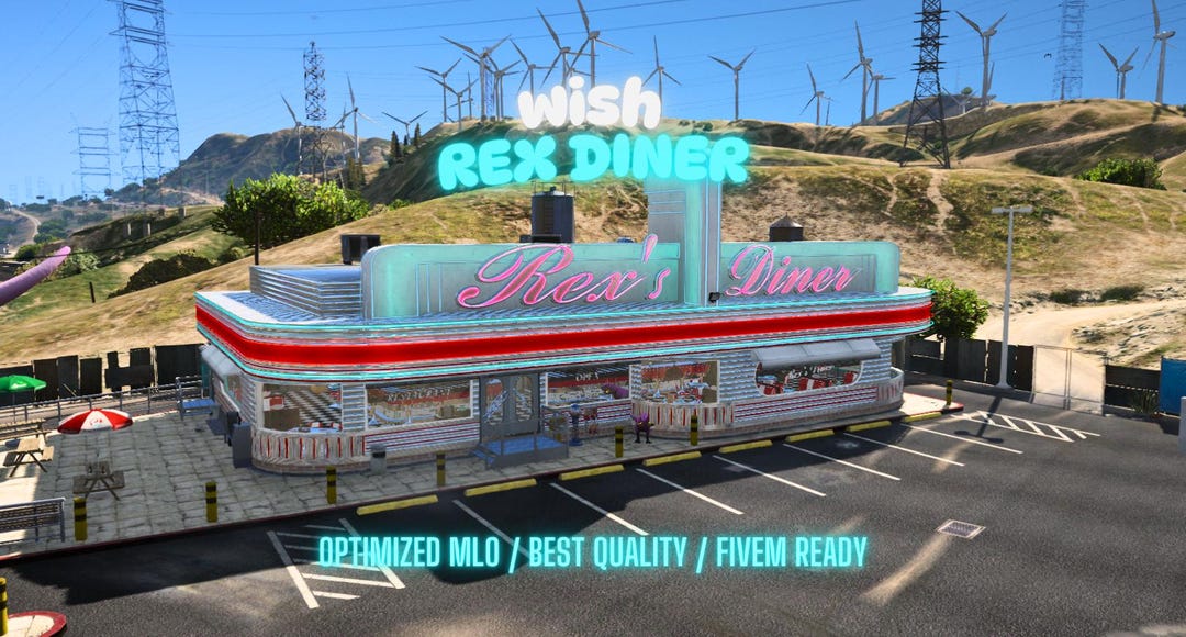 Rex Dinner | Fivem GTAV | Optimized | Drag and Drop Files | Best ...