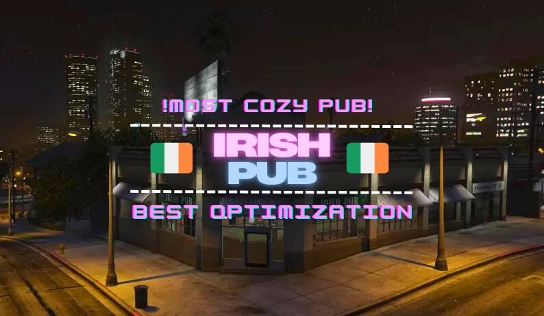 Interior Irish Pub Map for GTA 5 Fivem - Etsy Australia